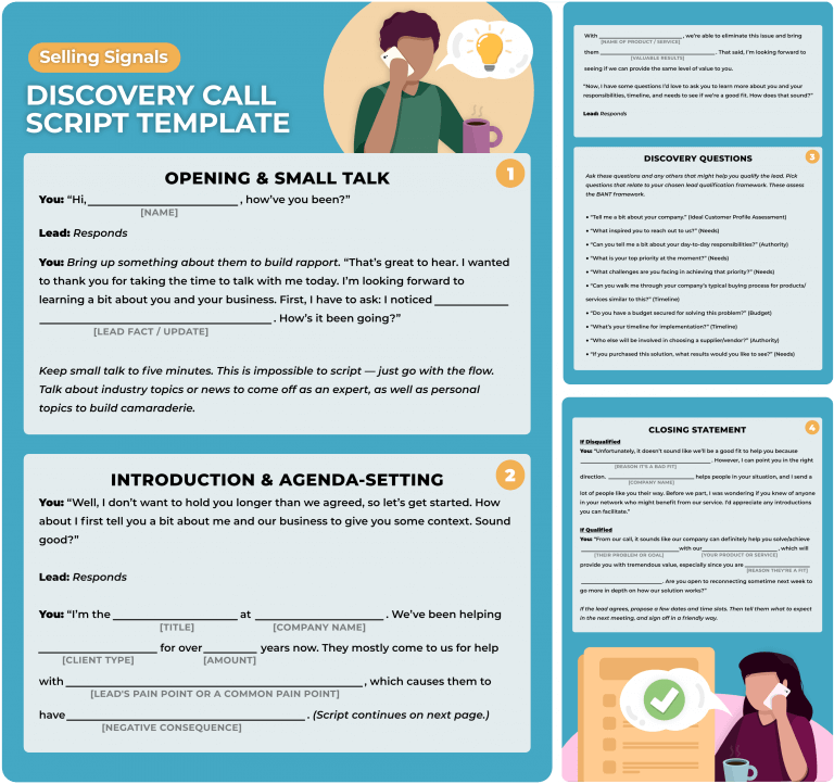 7 Free Discovery Call Script Templates & How to Make One