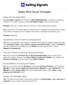 How to Craft a Winning Sales Pitch Script + Free Templates