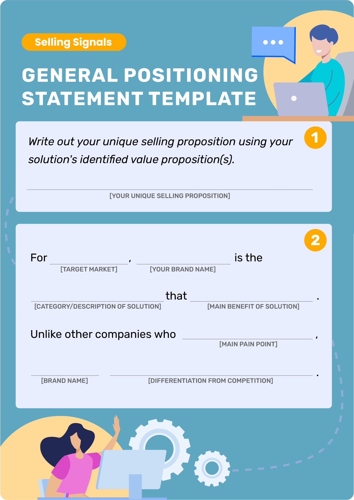 How To Write A Positioning Statement Template Examples